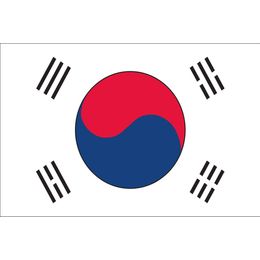flaggenmeer Flagge Flagge Südkorea 110 g/m² Querformat