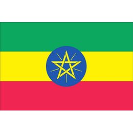 flaggenmeer Flagge Flagge Äthiopien 110 g/m² Querformat