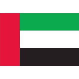 flaggenmeer Flagge Flagge Vereinigte Arabische Emirate 110 g/m² Querformat