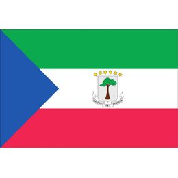 flaggenmeer Flagge Flagge Äquatorialguinea 110 g/m² Querformat