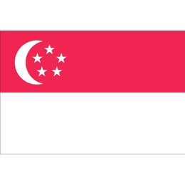 flaggenmeer Flagge Flagge Singapur 110 g/m² Querformat