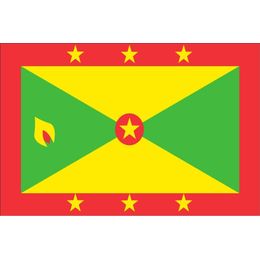 flaggenmeer Flagge Flagge Grenada 110 g/m² Querformat