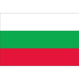 flaggenmeer Flagge Flagge Bulgarien 110 g/m² Querformat