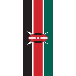 flaggenmeer Flagge Flagge Kenia 110 g/m² Hochformat