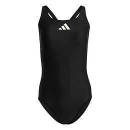 adidas Performance Sportbadeanzug '3 Bar' Damen Größe M schwarz / weiß