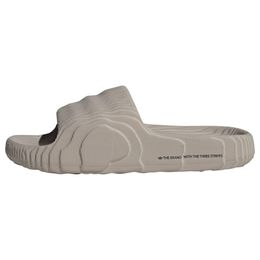 adidas originals Pantolette 'Adilette 22' Damen Größe 44.5/45 hellbraun / schwarz