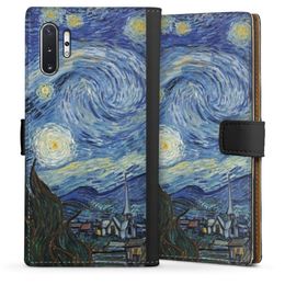 DeinDesign Handyhülle Kunst Vincent Van Gogh The Starry Night The Starry Night, Samsung Galaxy Note 10 Plus Hülle Handy Flip Case Wallet Cover