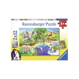 Ravensburger Animals In The Zoo 2x12p