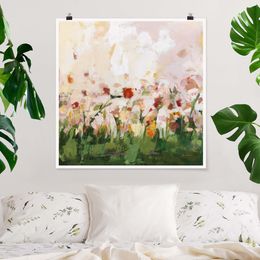 Bilderwelten Poster originell bunt modern matt gl&auml;nzend selbstklebend - Spontaner Sommer - Wohnzimmer Schlafzimmer