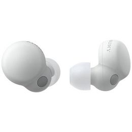 Sony LinkBuds S In Ear Headset Bluetooth® Stereo Weiß High-Resolution Audio, Mikrofon-Rauschunterdrückung, Noise Cancelling Headset, Ladecase,
