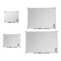 HMH Magnettafel Whiteboard Schreibtafel Memoboard 40x30 60x45 80x60 90x60cm Hoch Quer