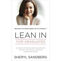 Random House Publishing Group Lean In: For Graduates - Sheryl Sandberg, Kartoniert (TB)