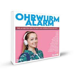 Ohrwurm Alarm - Die 60 besten deutschen und internationalen Hits (Exklusive 3CD-Box) - Various Artists. (CD)