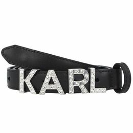 K by KARL LAGERFELD Karl Lagerfeld Letters Gürtel Leder black 90 cm