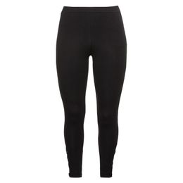 sheego Große Größen: Leggings mit Cut-Outs und Schlupfbund, schwarz, Gr.56