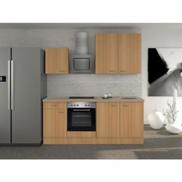 Flex-Well K&uuml;chenzeile 210 cm G-210-1601-010 Nano