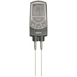 EBRO Temperatur-Messgerät kalibriert (ISO) -200 - +1200 °C