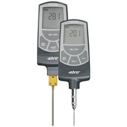 EBRO Temperatur-Messgerät kalibriert (ISO) -200 - +1200 °C