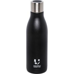 Asobu UV-Light Bottle Schwarz, 0.5 L
