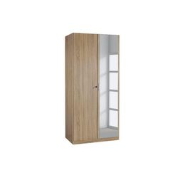 Kindermöbel 24 Spiegelschrank Caro 1 beige 2 Türen B 91 cm