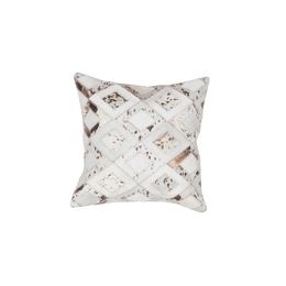 Kayoom Spark Pillow 110 Elfenbein / Chrom 45cm x 45cm