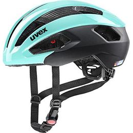 Uvex Rise CC Rennrad-Helm aqua - black 52-56 cm