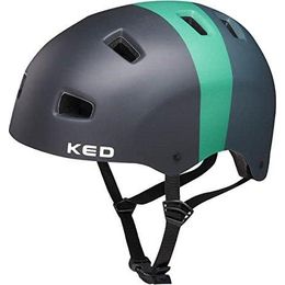 Ked 5Forty Kinder-Helm black green matt L/57-62 cm