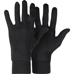 Roeckl Silk Unterhandschuhe lang black M