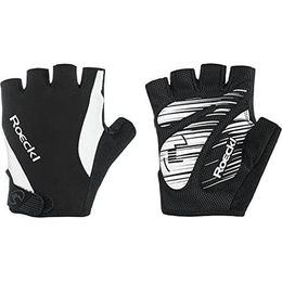 Roeckl Basel Handschuhe kurz black/white 6