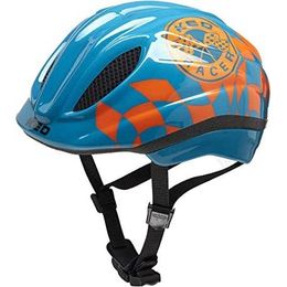 Ked Meggy II Trend Kinder-Helm racer petrol orange XS (44-49 cm)