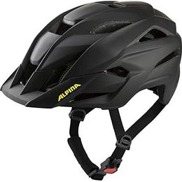 Alpina Kamloop MTB-Helm black-neon-yellow matt 56-59 cm
