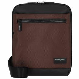 Hedgren Slim Umhängetasche RFID 19 cm uptown brown