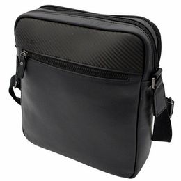 Jump Boston Umhängetasche Leder 23 cm black