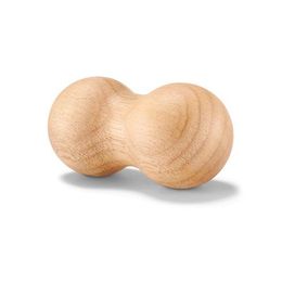 Tchibo Duo-Massageball aus Holz - Braun - Massivholz