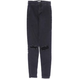 Topshop Damen Jeans, schwarz, Gr. 26