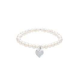 Elli Armband Damen Gr&ouml;&szlig;e 20 silber / wei&szlig;