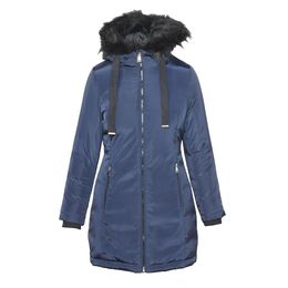 KOROSHI Winterparka Damen Gr&ouml;&szlig;e L navy / schwarz