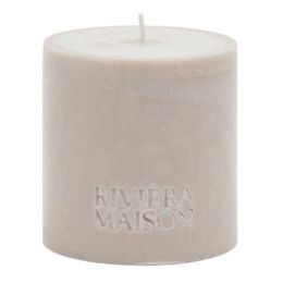 Rivièra Maison Rivièra Maison Tafelkerze Kerze Pillar Candle Eco Flax (10x10cm)