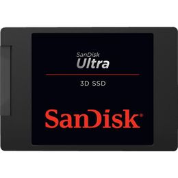 Sandisk Ultra® 3D Festplatte, 500 GB SSD SATA 6 Gbps, 2,5 Zoll, intern