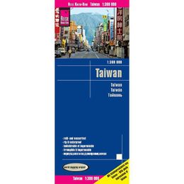 Reise Know-How Landkarte Taiwan (1:300.000) - Reise Know-How Verlag Peter Rump, Karte (im Sinne von Landkarte)