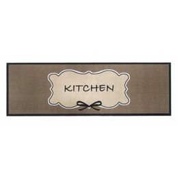 MD-Entree - md Entree Cook&Wash Eingangsmatte - Teppichmatte - Küchenteppich: 50x150 cm, kitchen bow