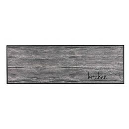 MD-Entree - md Entree Cook&Wash Eingangsmatte - Teppichmatte - Küchenteppich: 50x150 cm, kitchen wood grey