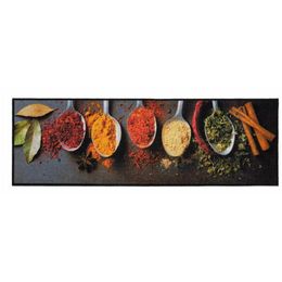 MD-Entree - md Entree Cook&Wash Eingangsmatte - Teppichmatte - Küchenteppich: 50x150 cm, cooking with herbs