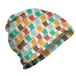 Abakuhaus Beanie Wandern im Freien Herbst Gummistiefel Regenzeit, bunt