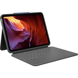 Logitech Rugged Folio für iPad (10. Generation) Tastatur Case Grafit