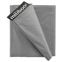 Miliboo - Husse für Riesen-Sitzsack big milibag Orange - Grau