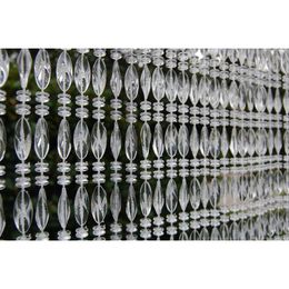 Elba 2 Perlenvorhang transparent: 100 x 230 cm - La Tenda