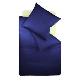 Interlock-Jersey-Bettwäsche colours dunkelblau 6061 155 x 200 cm - Fleuresse