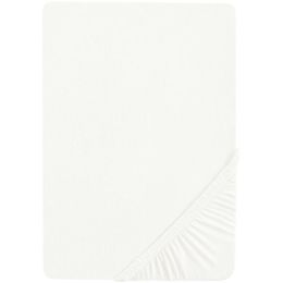 Biberna - Sleep & Protect Spannbettlaken (wasserundurchlässig) Molton Größe 120x200 cm, weiß