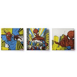MARVEL Wanddeko Set of 3 Spiderman 3/30X30cm